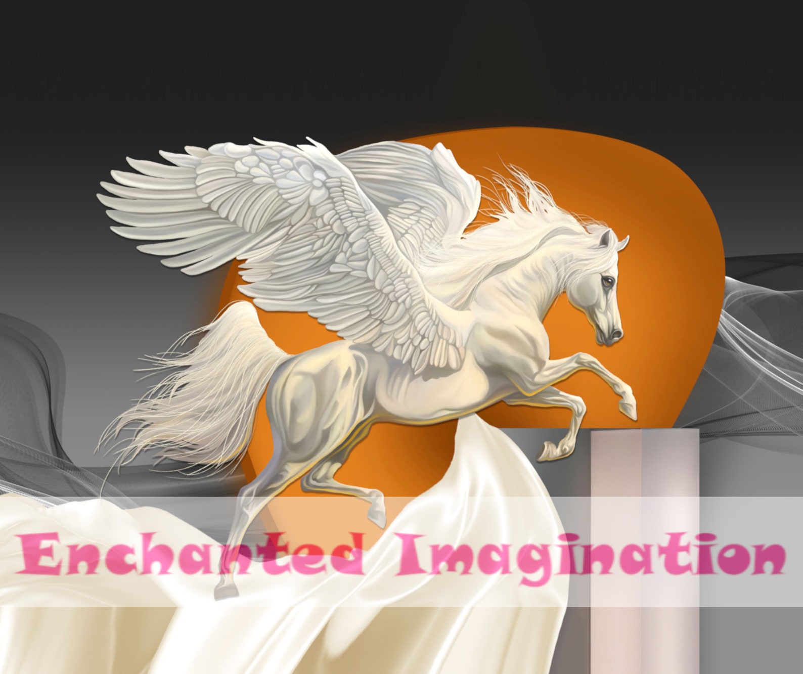 Mystical Pegasus Digital Pictures#1, 5 Digital Images for Framing, Junk ...