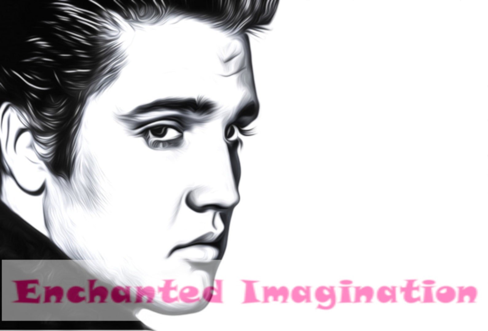 ELVIS Presley the KING Artistic Digital Prints 5 Pictures for - Etsy