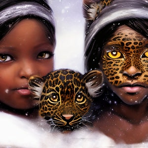 Winter Animal Fantasy Grayscale Art Coloring Book - Etsy