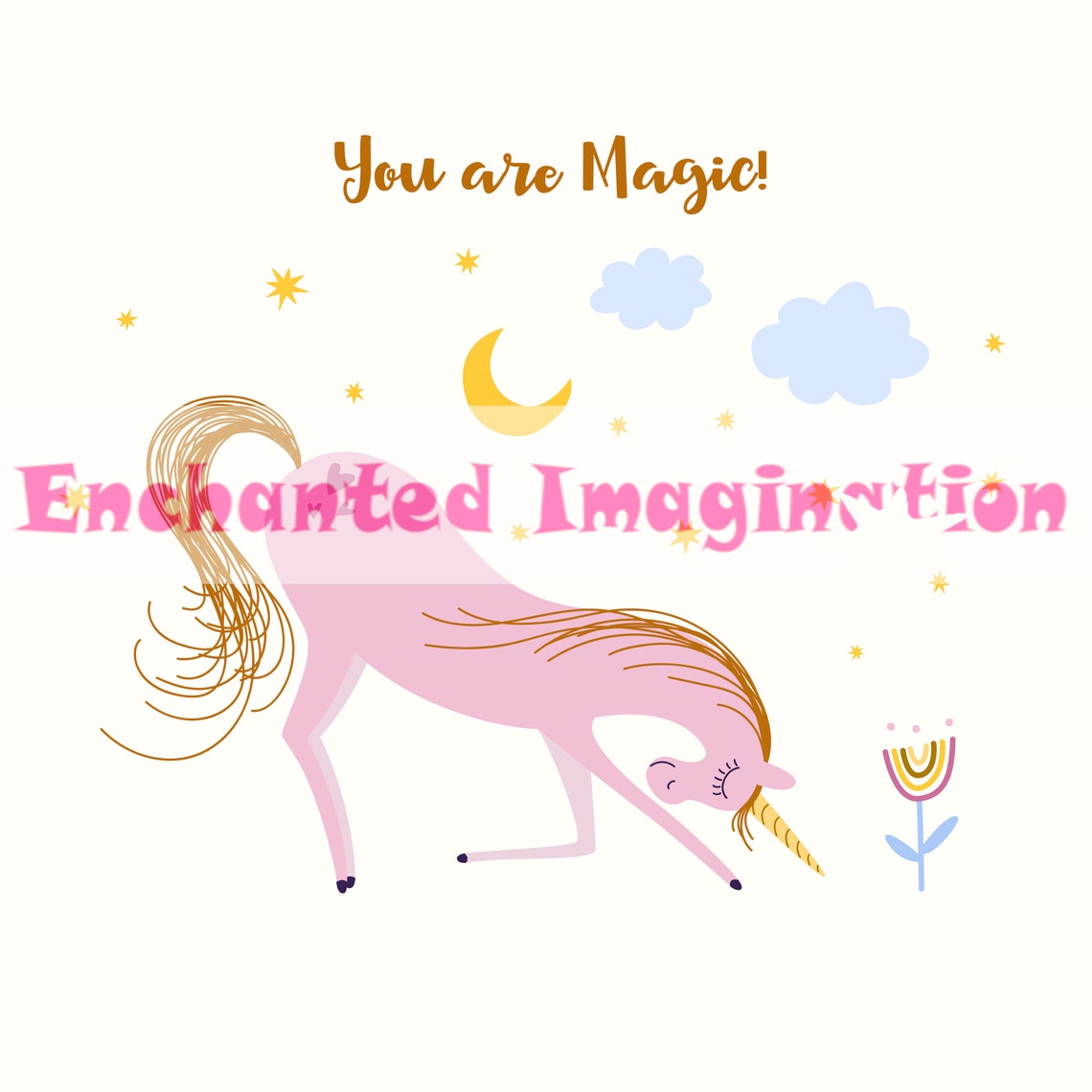 FANTASY UNICORN PRINTS 2 Includes 5 Digital Images for - Etsy