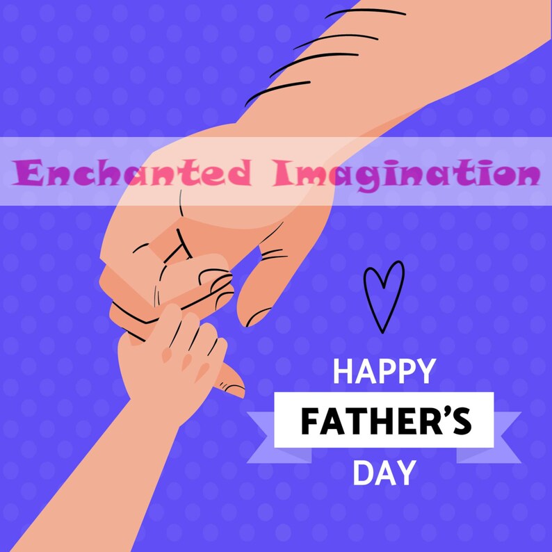 FATHER'S DAY Hand Holding Cards, Includes 5 Card Patterns, Digital ...