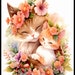 Animal Mom Cutie Pies Grayscale Art Coloring Book - Etsy