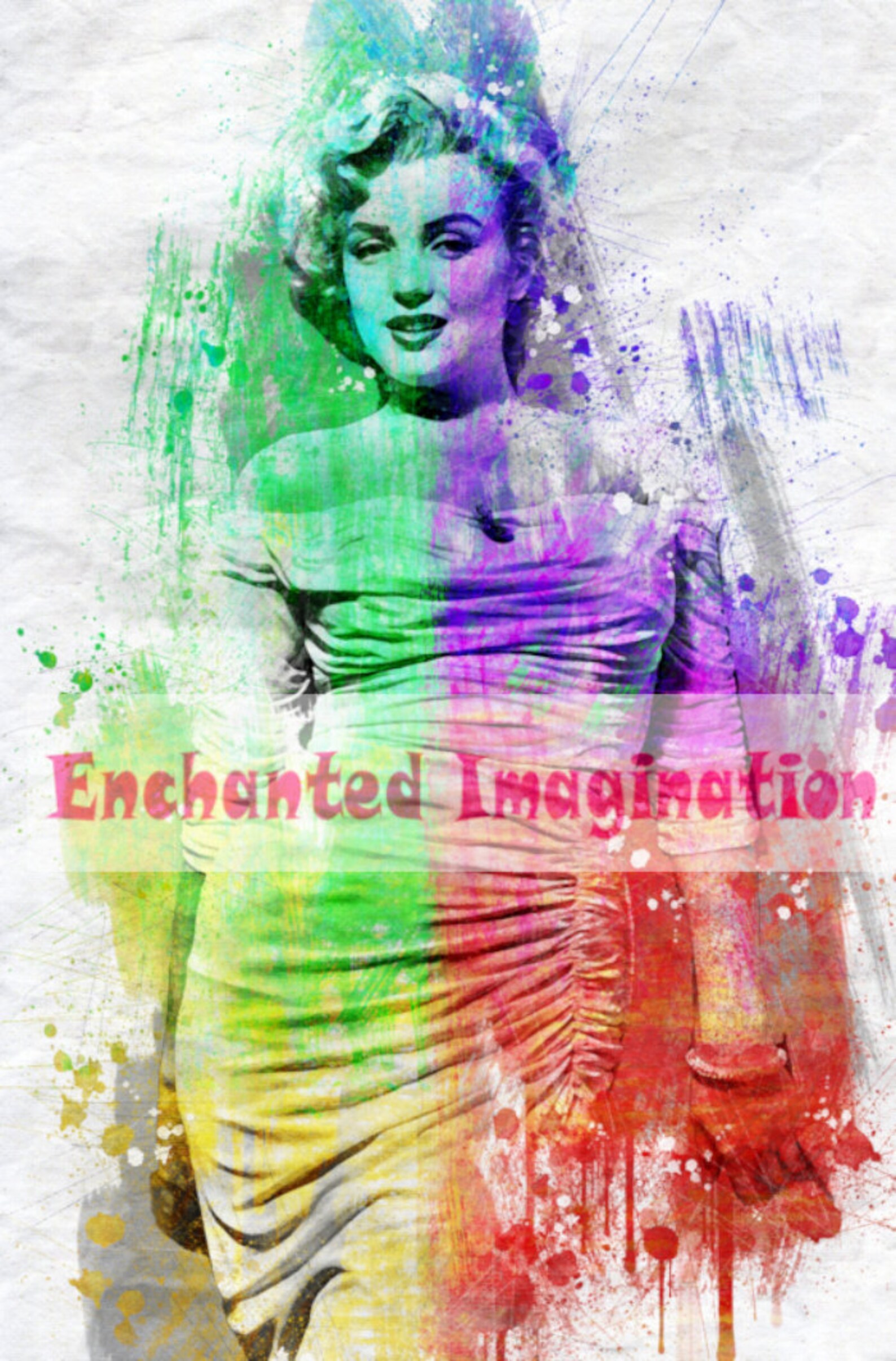 Marilyn Monroe Digital Art Prints 5 Pictures for Framing - Etsy