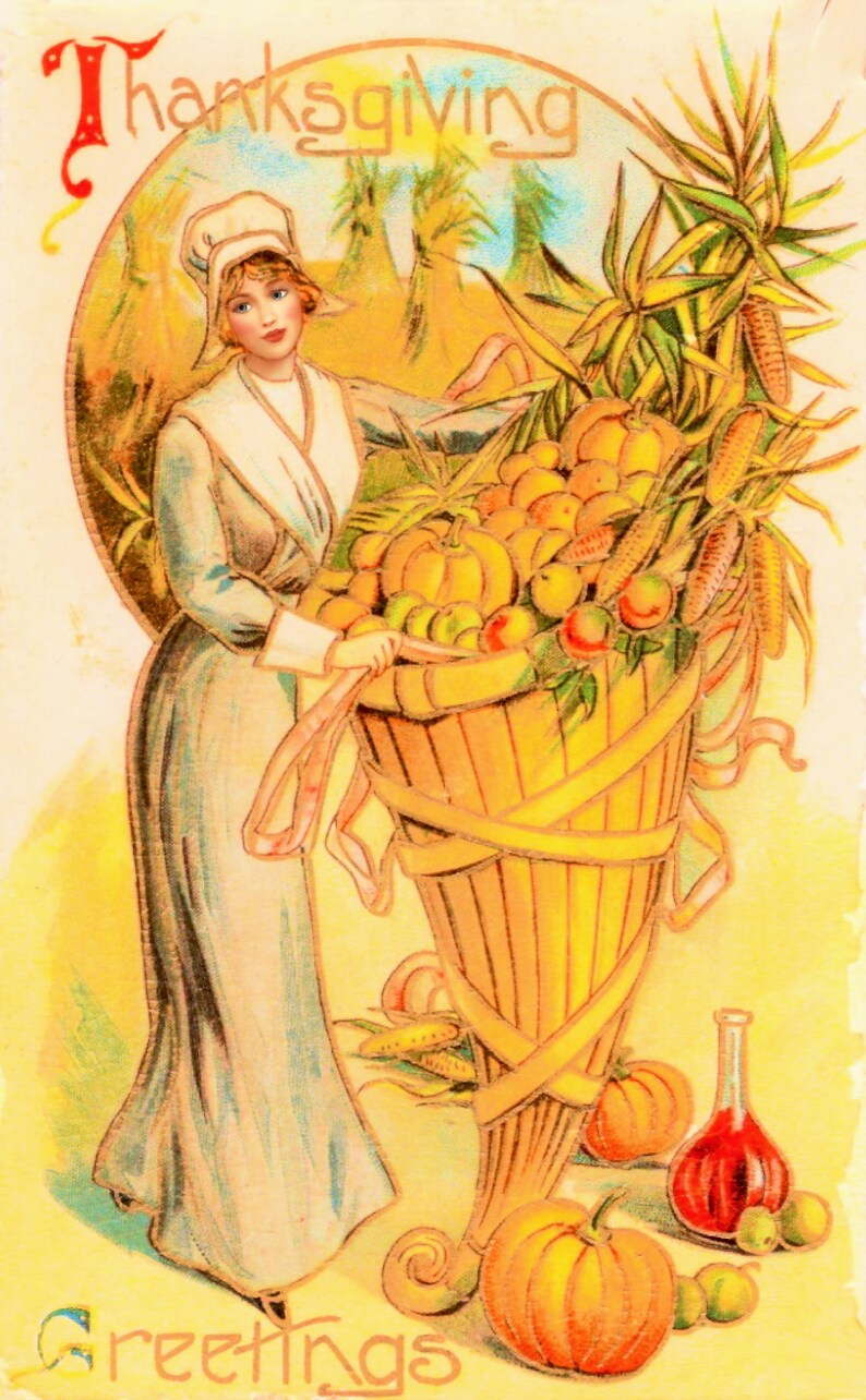 Thanksgiving Nostalgia Grayscale Art Coloring Book - Etsy