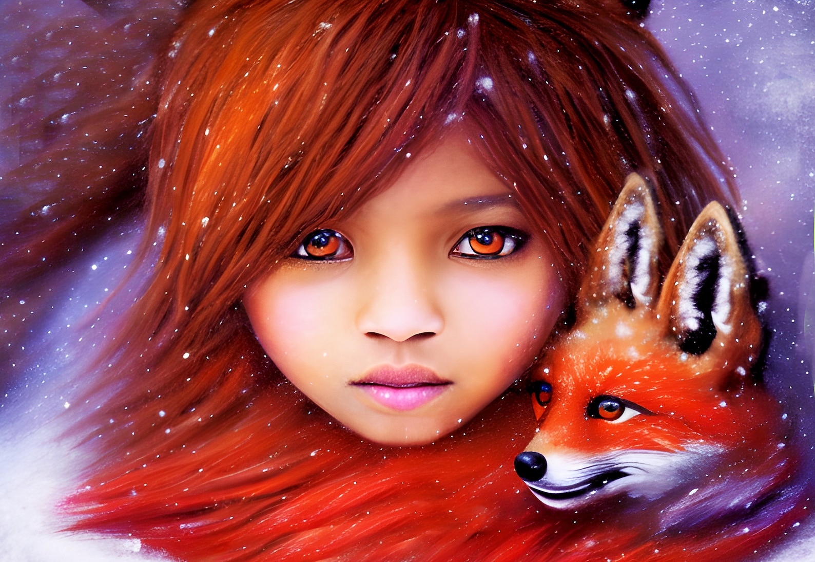 Winter Animal Fantasy Grayscale Art Coloring Book - Etsy