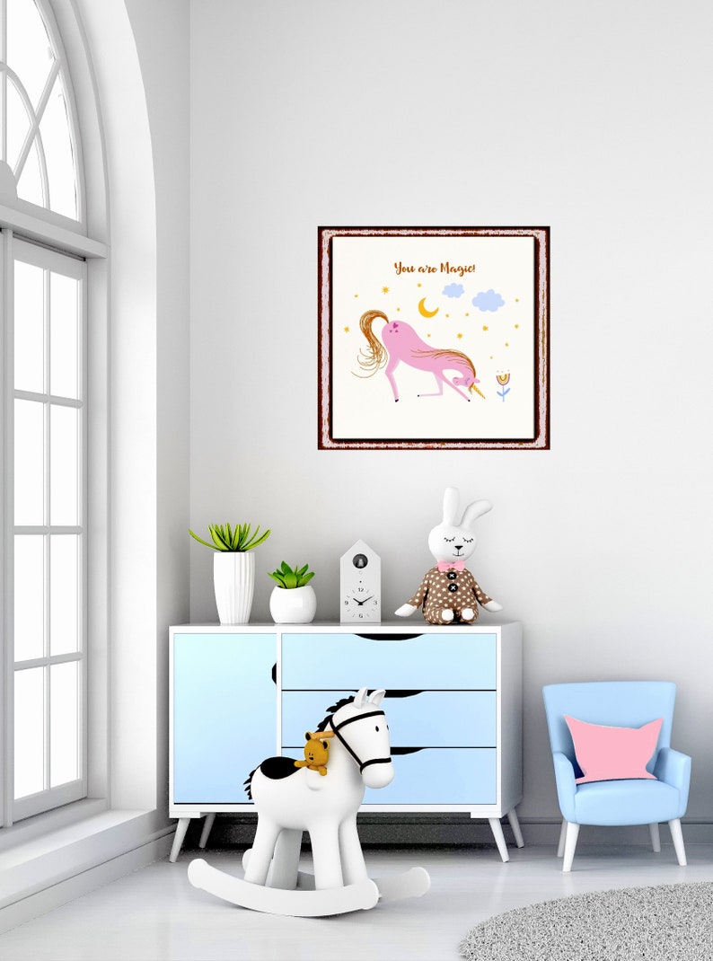 FANTASY UNICORN PRINTS 2 Includes 5 Digital Images for - Etsy