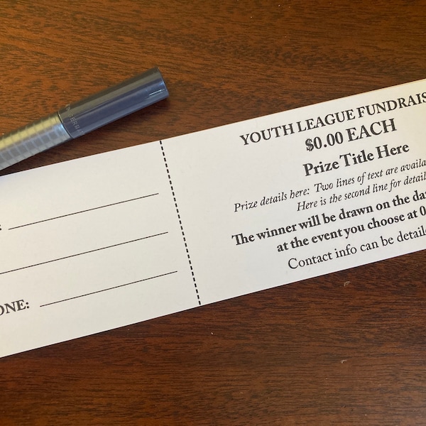 Raffle Tickets - Etsy