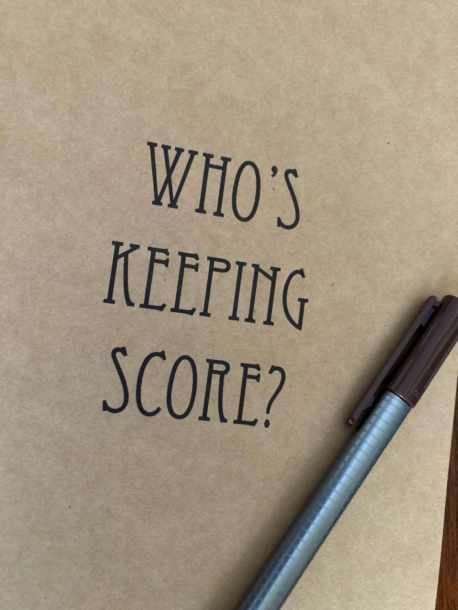 Customizable Game Scorecard Book: Family Game Night, 4 Player - Etsy