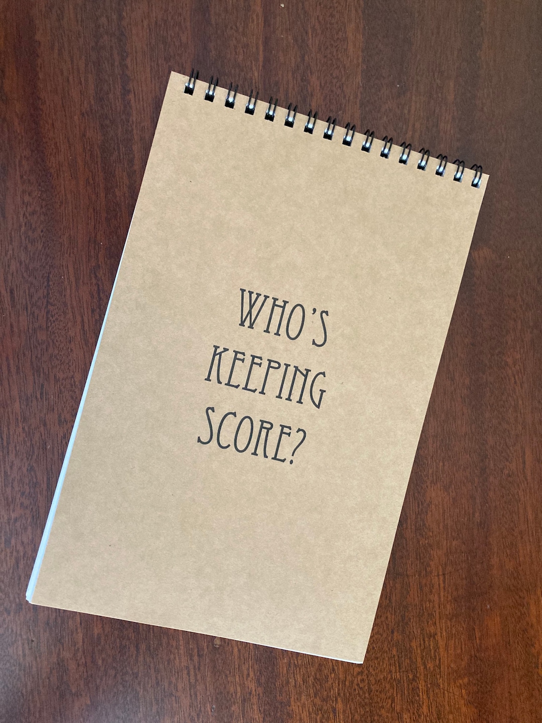 Customizable Game Scorecard Book: Family Game Night, 4 Player - Etsy