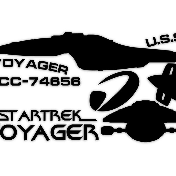 Star Trek Car Decal - Etsy