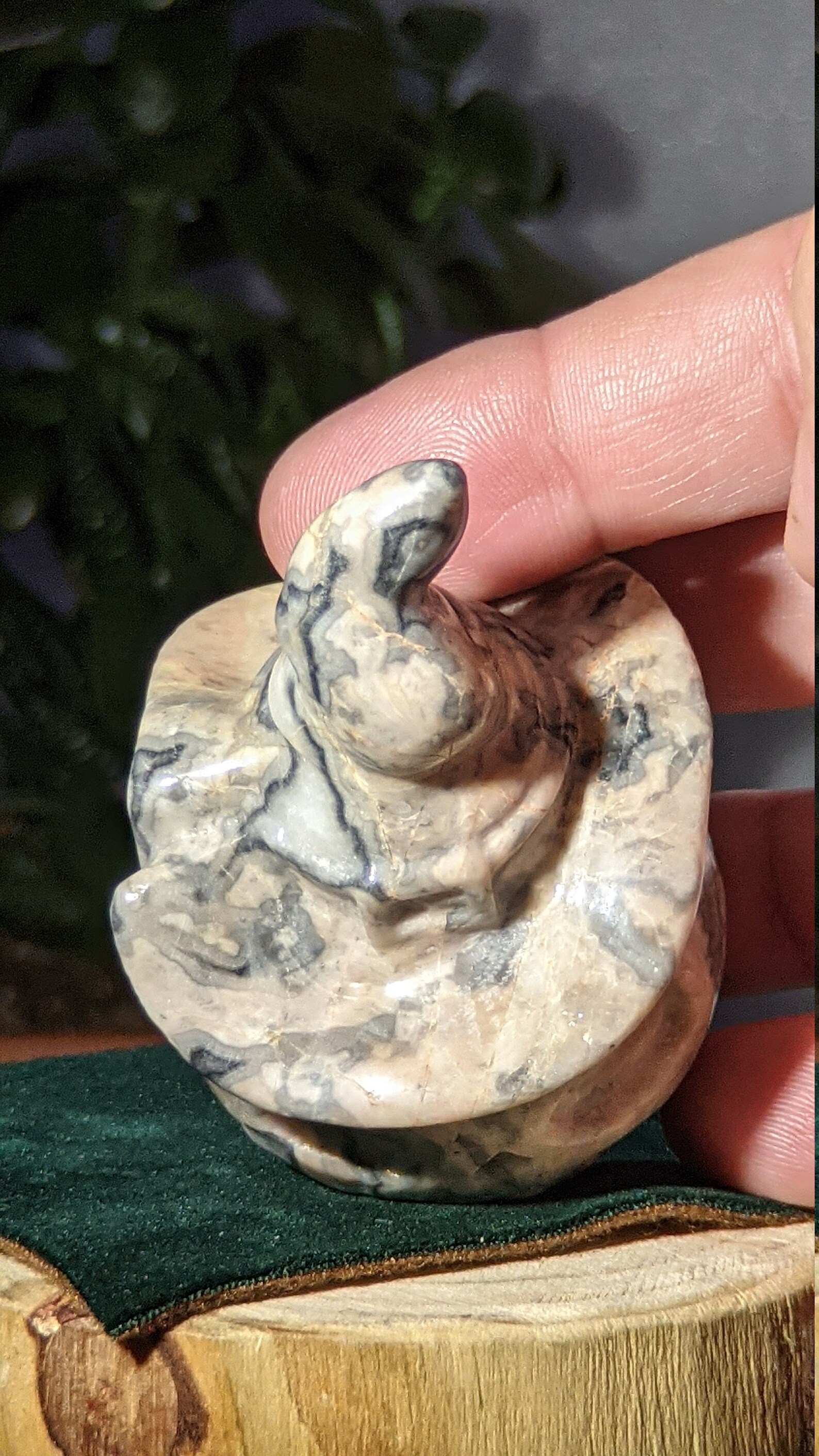Unique Picasso Jasper Picasso Stone Limestone Carved Pumpkin - Etsy