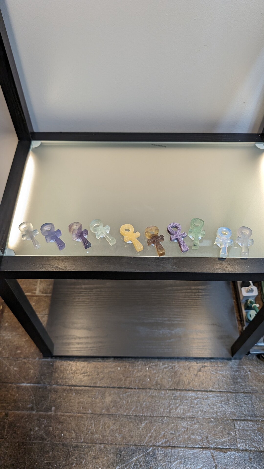 Variety Mix Quartz Crystal Ankh Ancient Egyptian Hieroglyph of Goddess ...