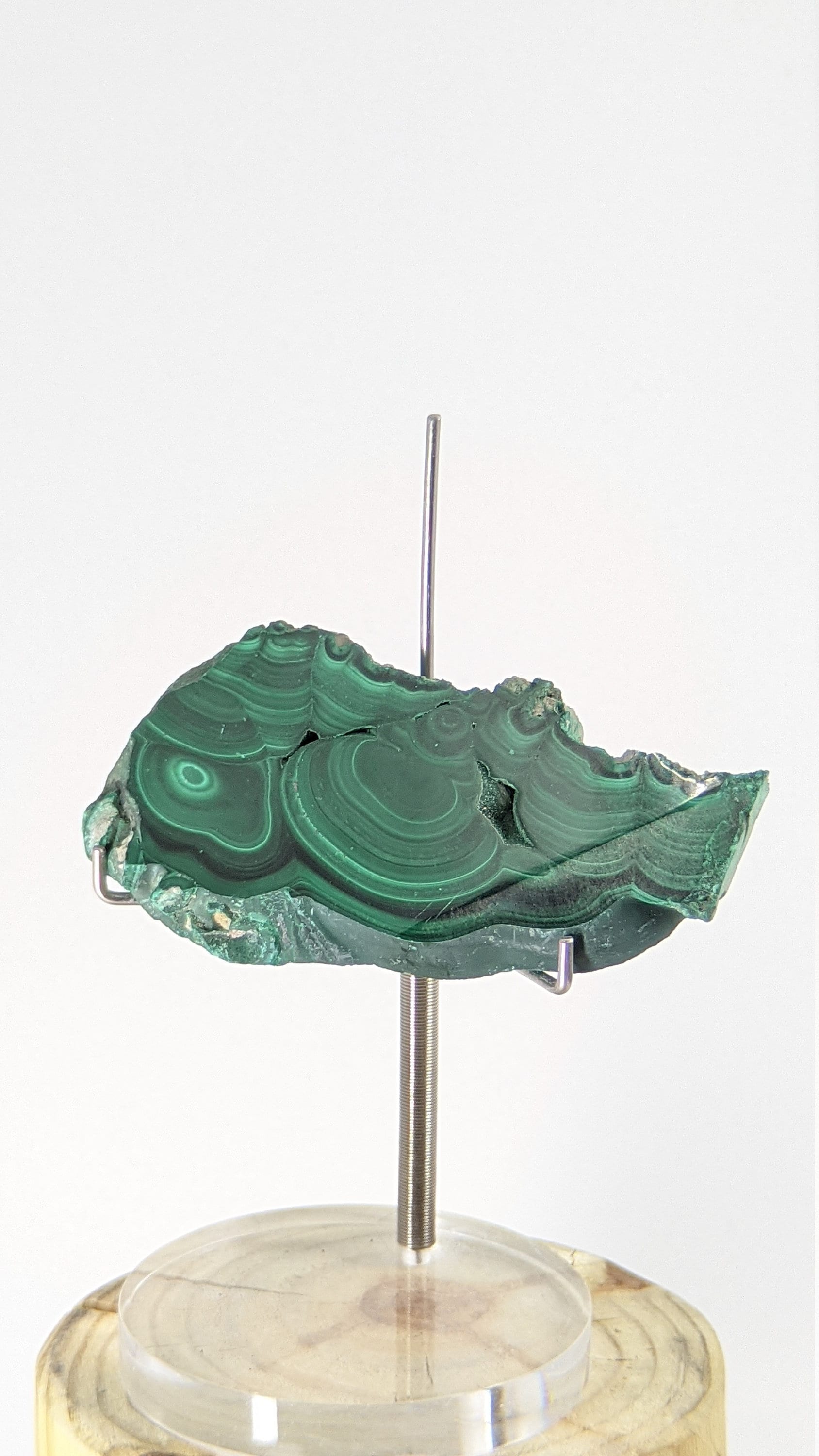 Polished Malachite Slab Piece Specimen Manifestation Truth Power ...