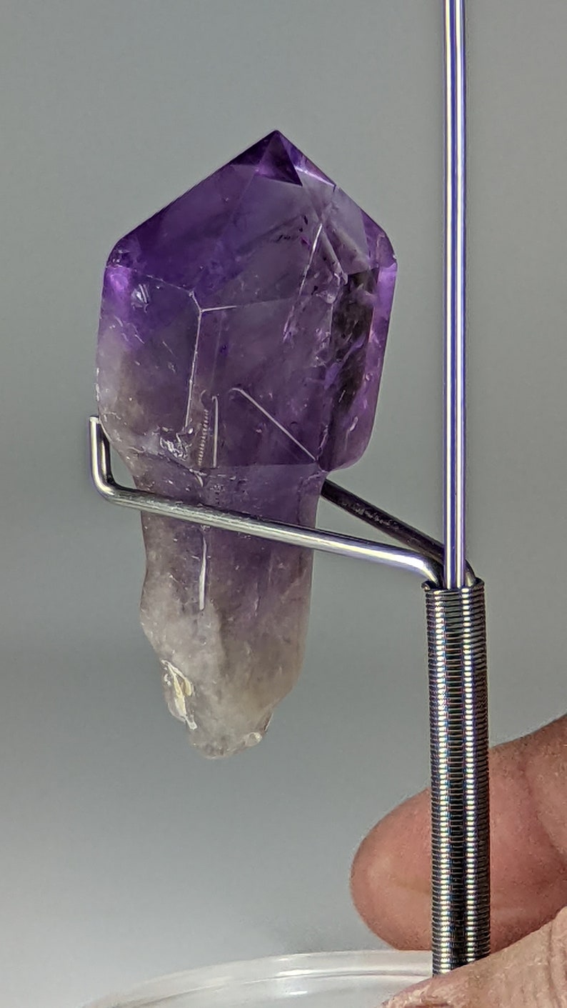Amethyst Crystal Stone Dragon Tooth Protection Intuition - Etsy