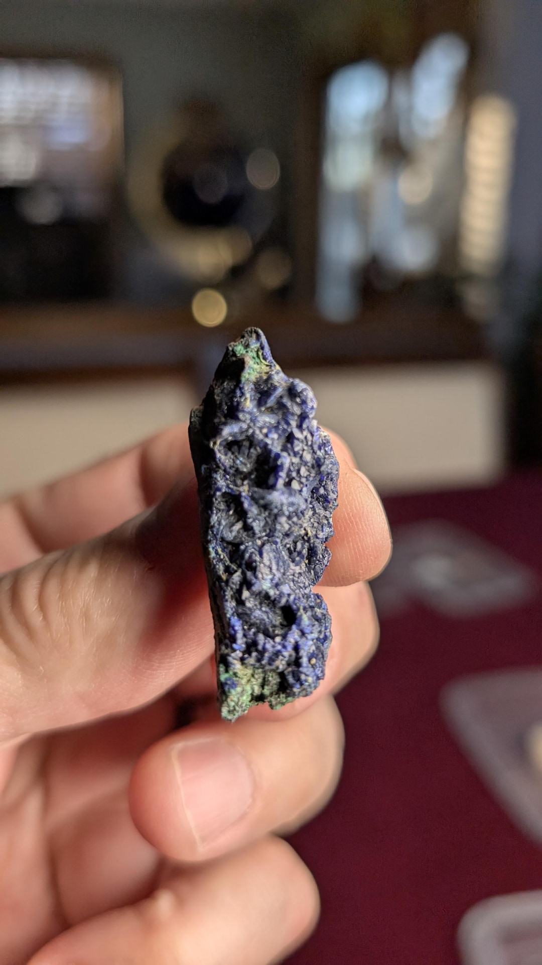 Blue Azurite Slab Stone Point Tower Healing Blue Green Happiness ...
