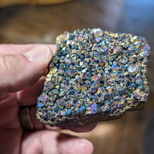 Rainbow Flame Aura Mystic Aurora Quartz Cluster Who24c6 - Etsy