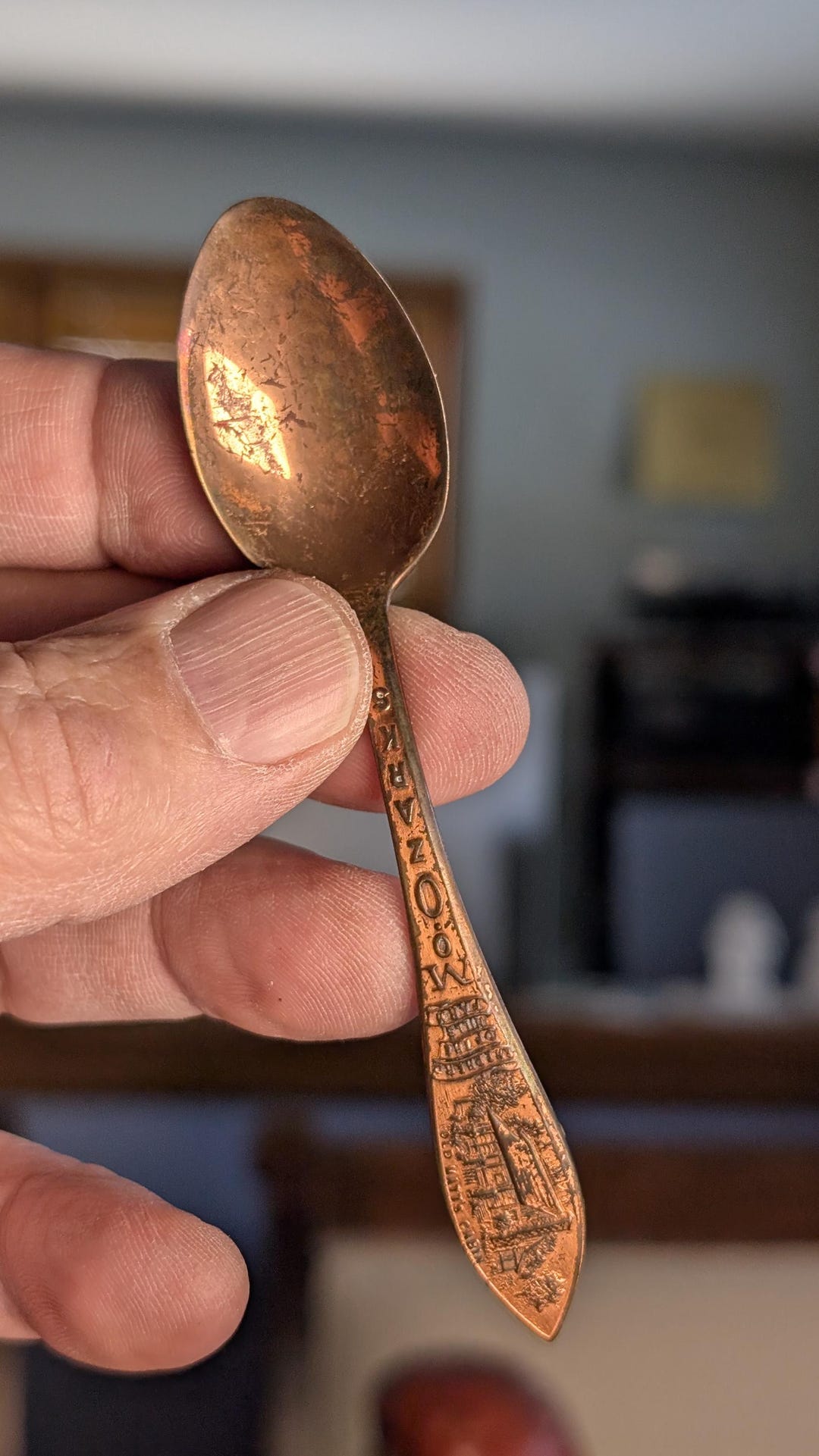 Vintage Antique Ozarks Old Matt's Cabin Shepard of the Hills Park Spoon ...