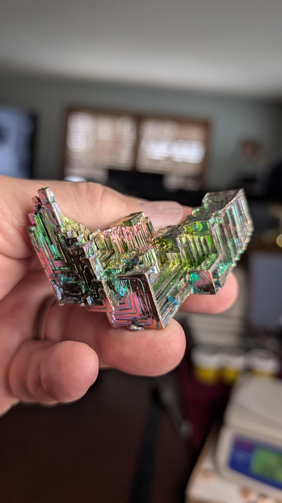 Rainbow Bismuth Titanium Formation Mineral 25a19 - Etsy