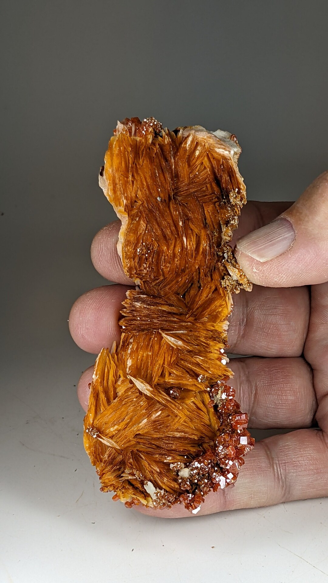 Cube Crystal Vanadinite Cluster Specimen Orange Red Crystal - Etsy