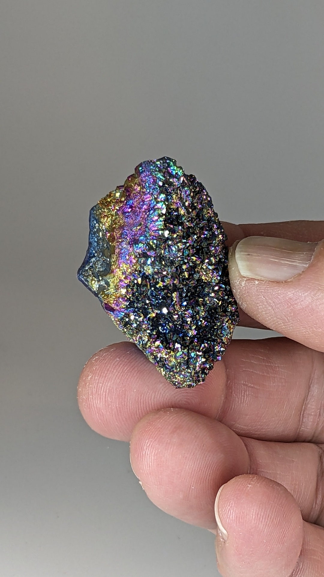 Rainbow Flame Aura Mystic Aurora Quartz Cluster Who23a3 - Etsy