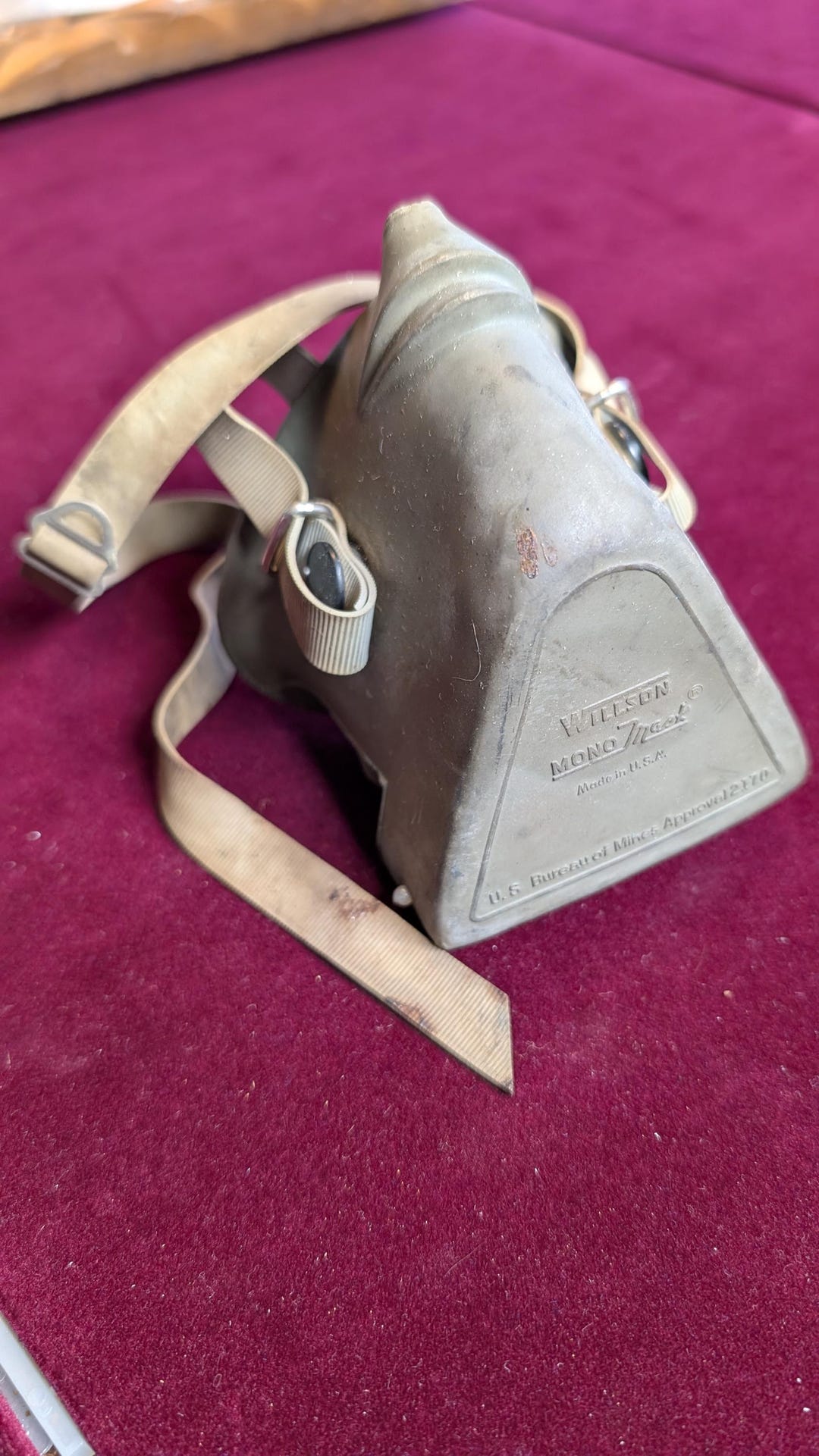 Vintage Antique Willson Mono Mask Respirator - Etsy