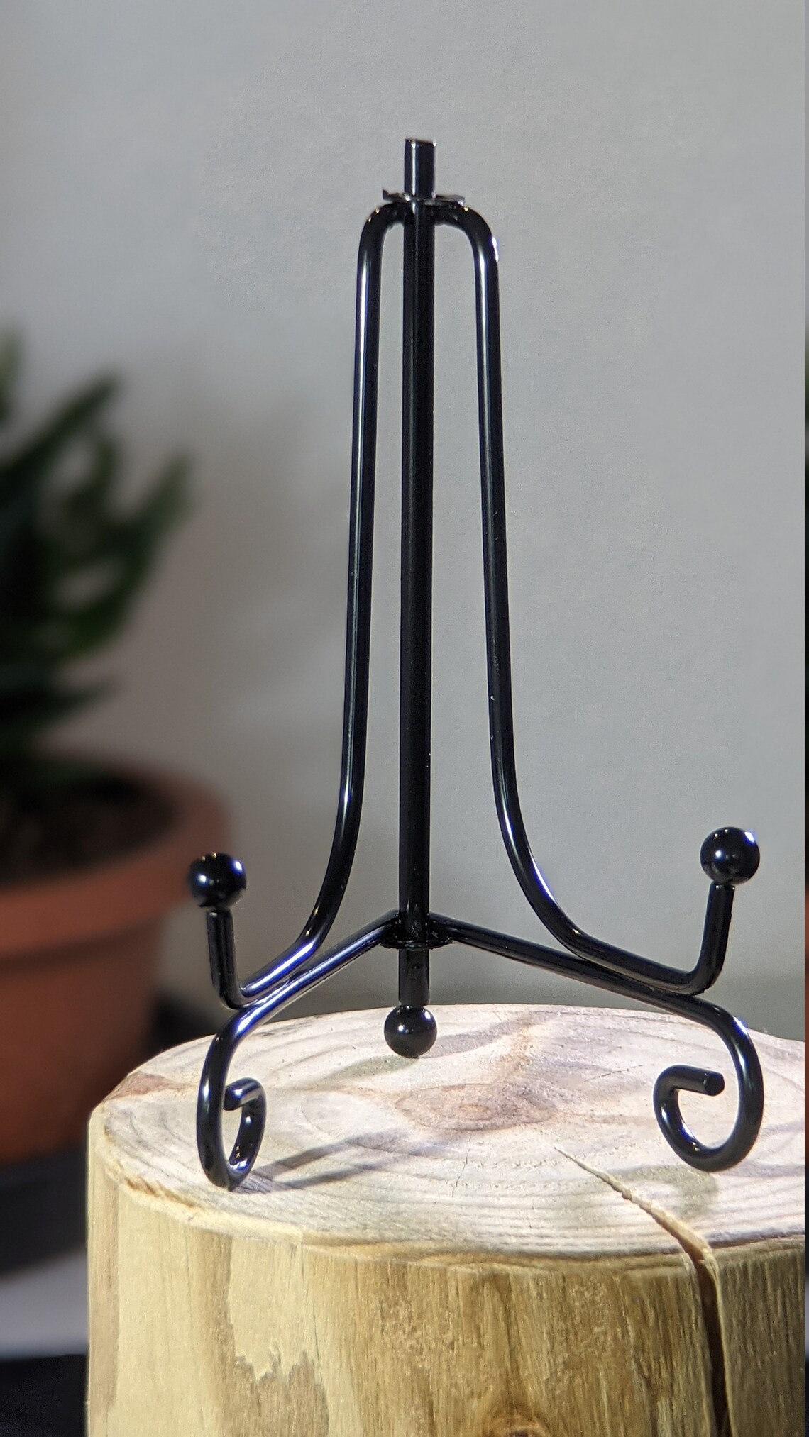 Black Metal Slab Stand for Crystal Gemstone Slice Plate - Etsy