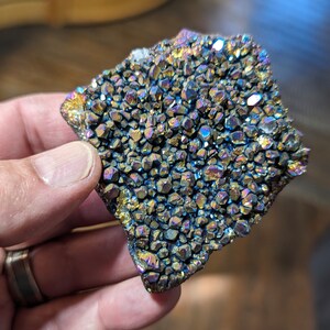 Rainbow Flame Aura Mystic Aurora Quartz Cluster Who24c6 - Etsy