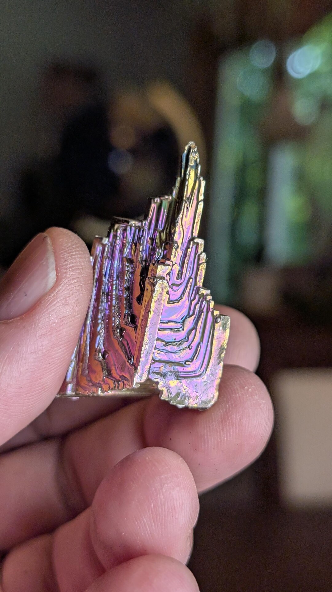 Rainbow Bismuth Titanium Formation Mineral 25c109 - Etsy