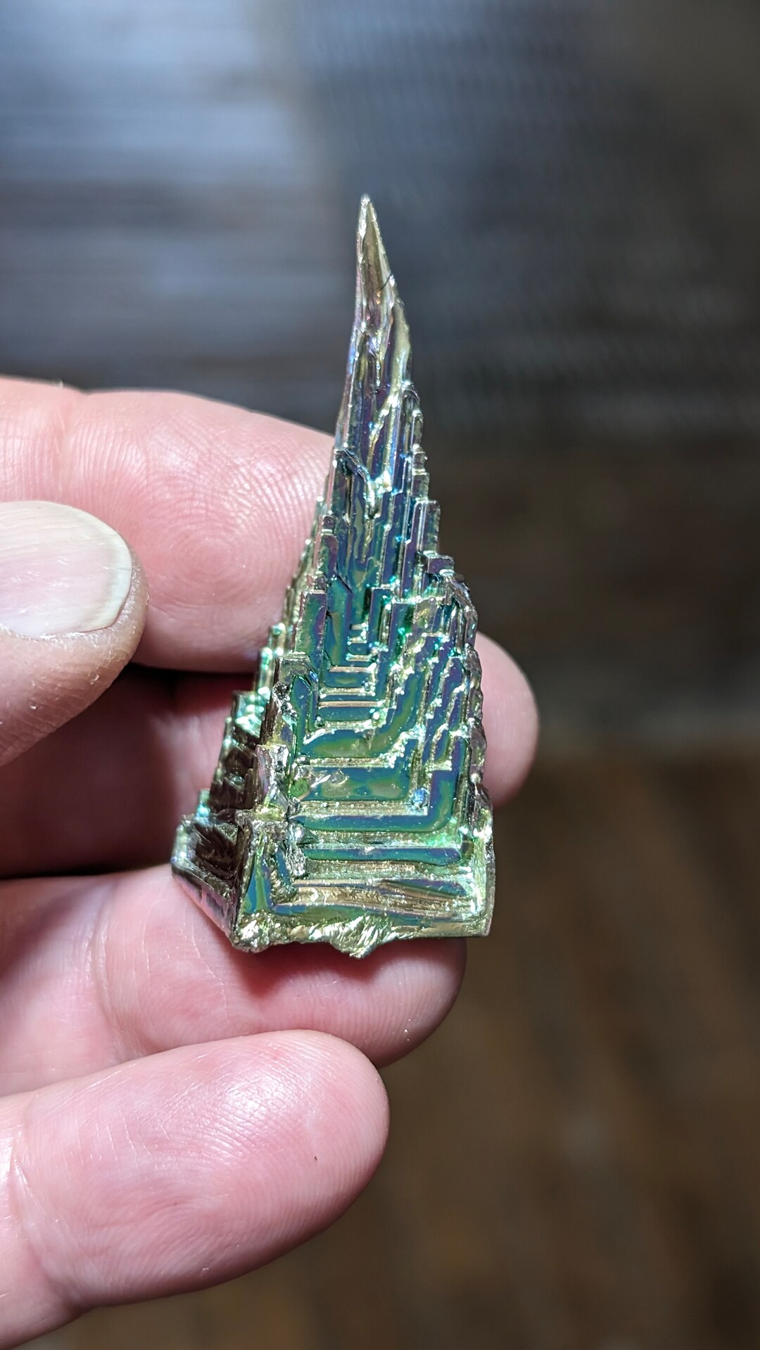 Rainbow Bismuth Titanium Formation Mineral Who24c11 - Etsy