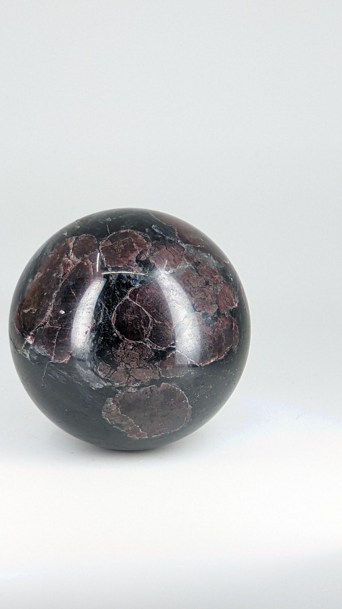 Astrophyllite Stone Sphere Travel Perception Energy PD102 - Etsy