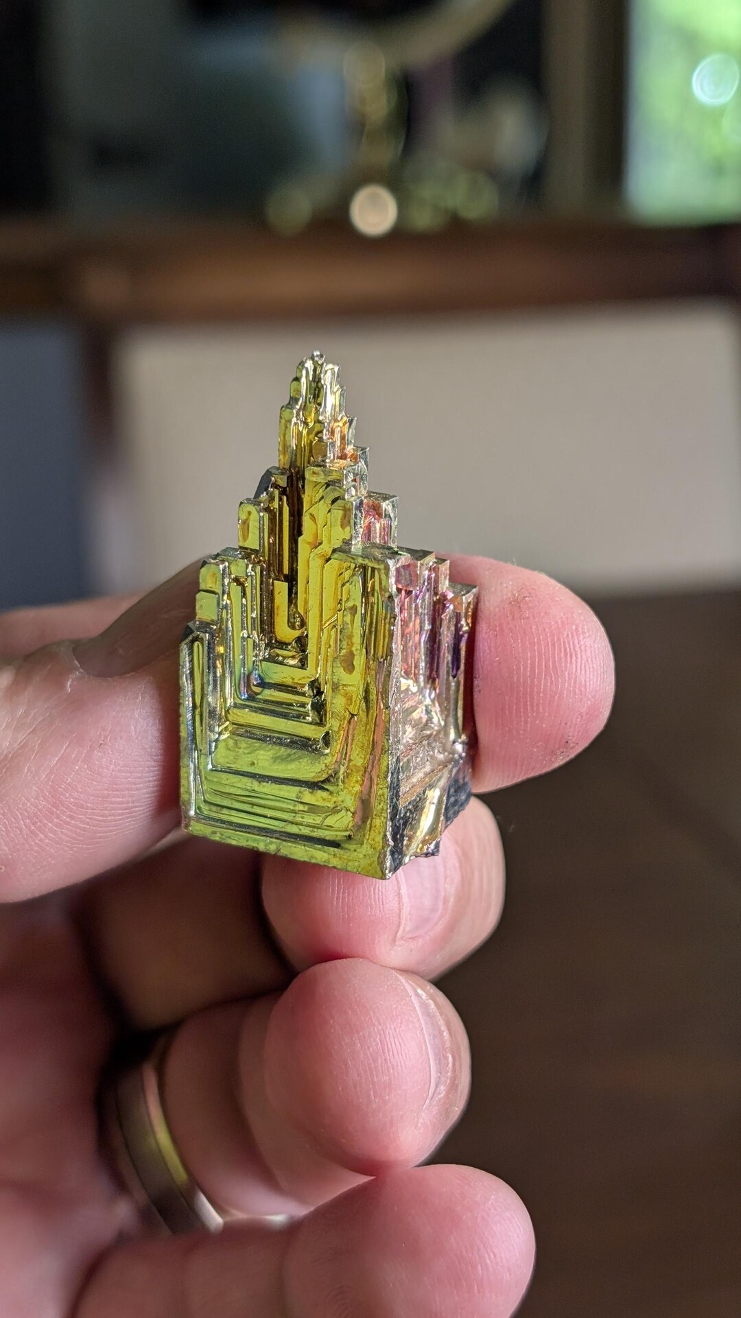 Rainbow Bismuth Titanium Formation Mineral 25B184 - Etsy