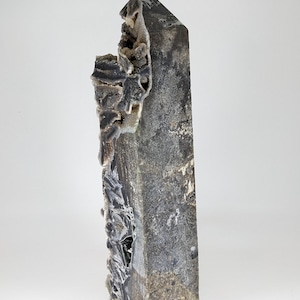 Extra Large DRUZY Midnight Blue Black Sphalerite Tower Point Crystal ...