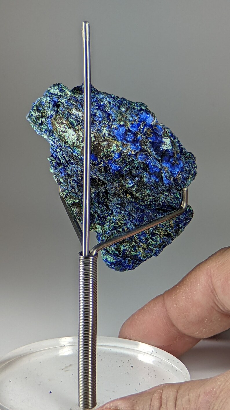 Blue Azurite Slab Stone Point Tower Healing Blue Green - Etsy