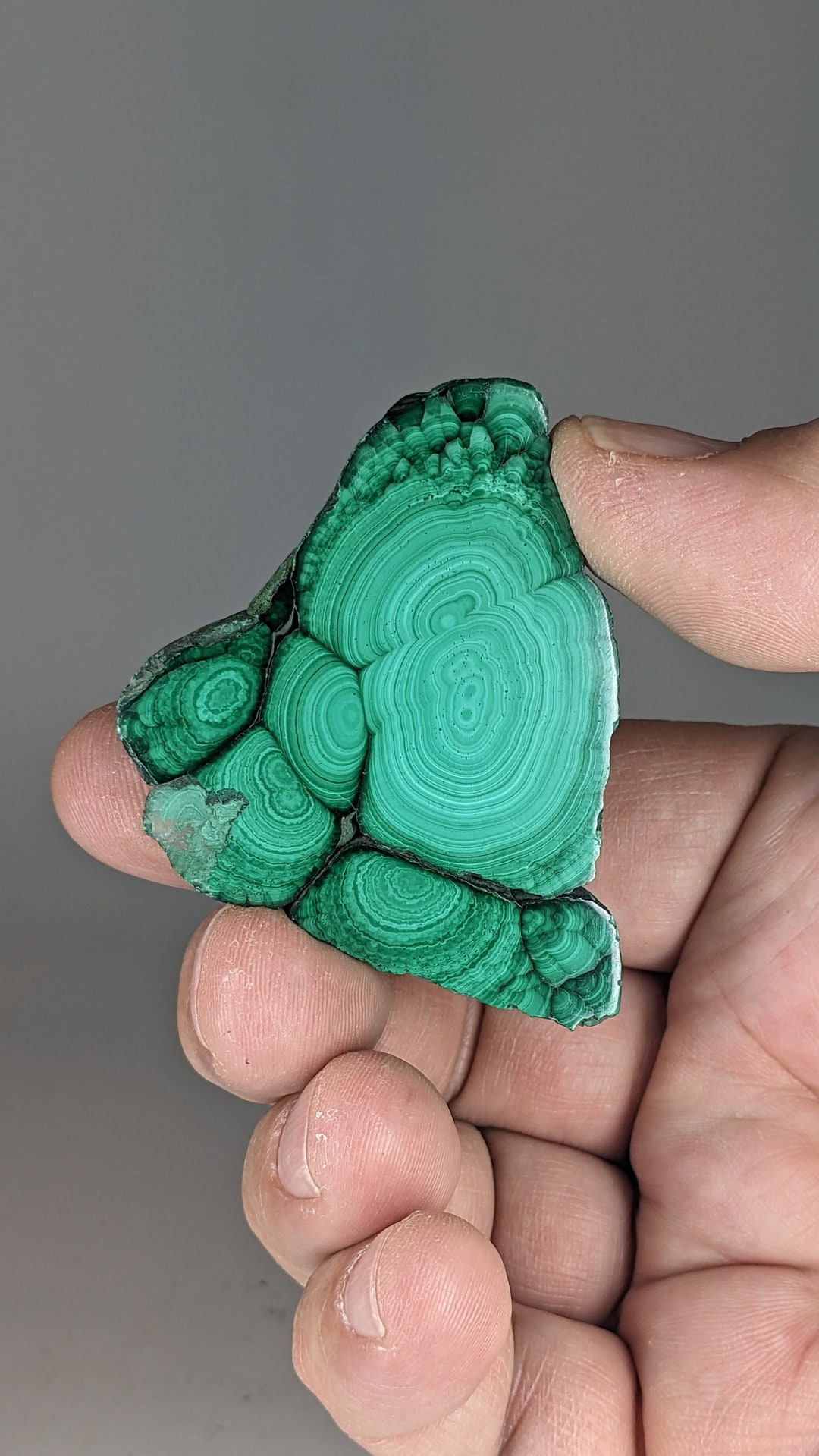 Polished Malachite Slab Piece Specimen Manifestation Truth Power ...