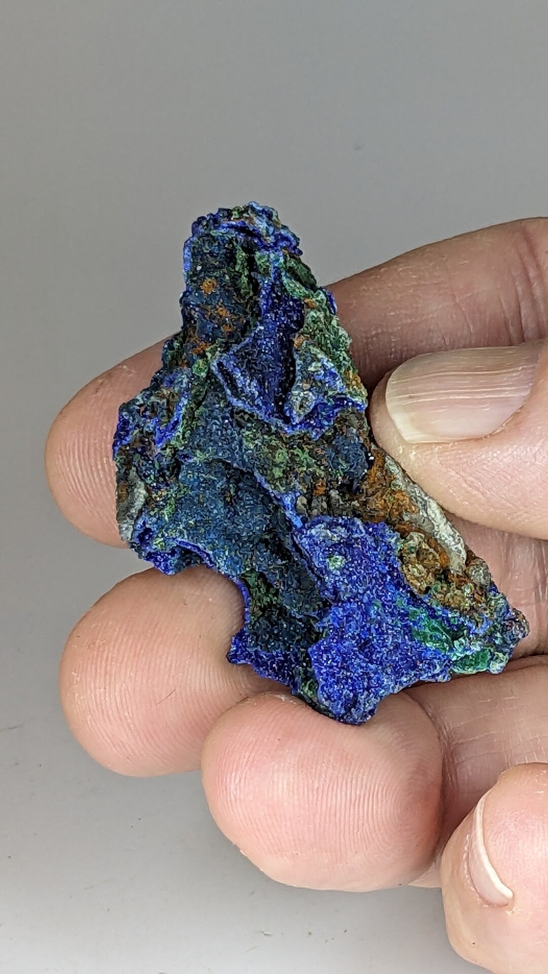 Blue Azurite Slab Stone Point Tower Healing Blue Green Happiness ...