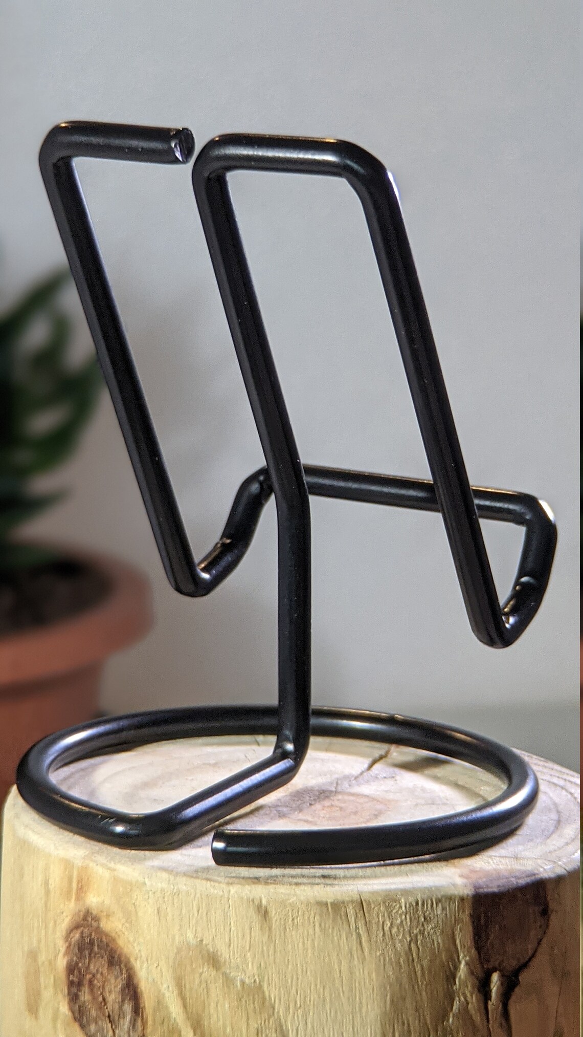 Black Metal Slab Stand for Crystal Gemstone Slice Plate - Etsy