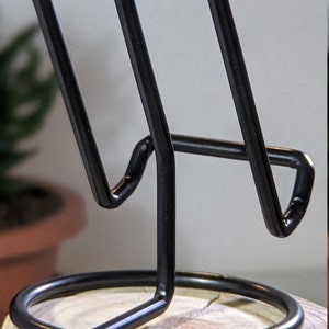 Black Metal Slab Stand for Crystal Gemstone Slice Plate - Etsy