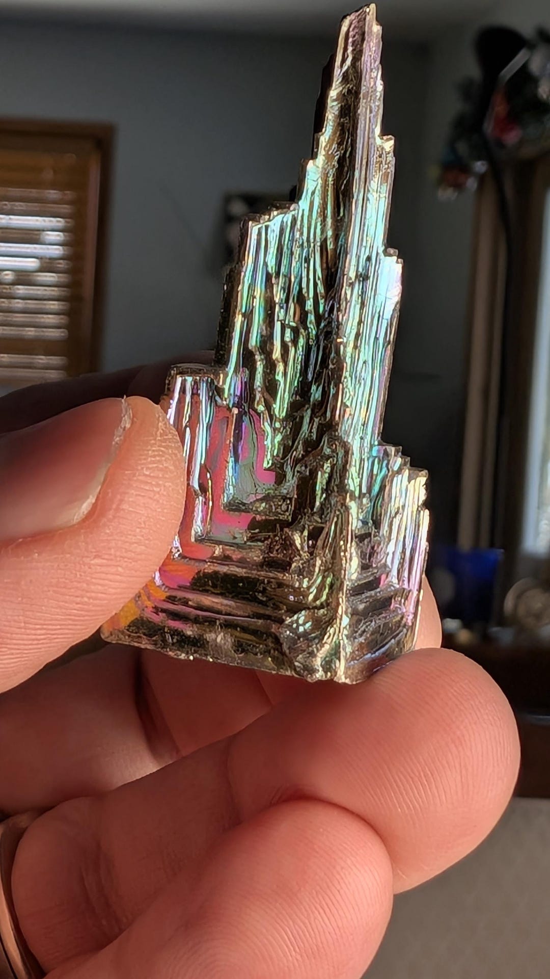 Rainbow Bismuth Titanium Formation Mineral 26a11 - Etsy