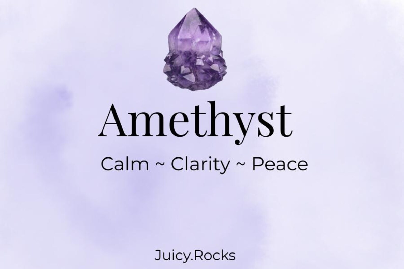 Crystal Meaning Cards Printable | 2x3 Info Cards | Growing Collection ...