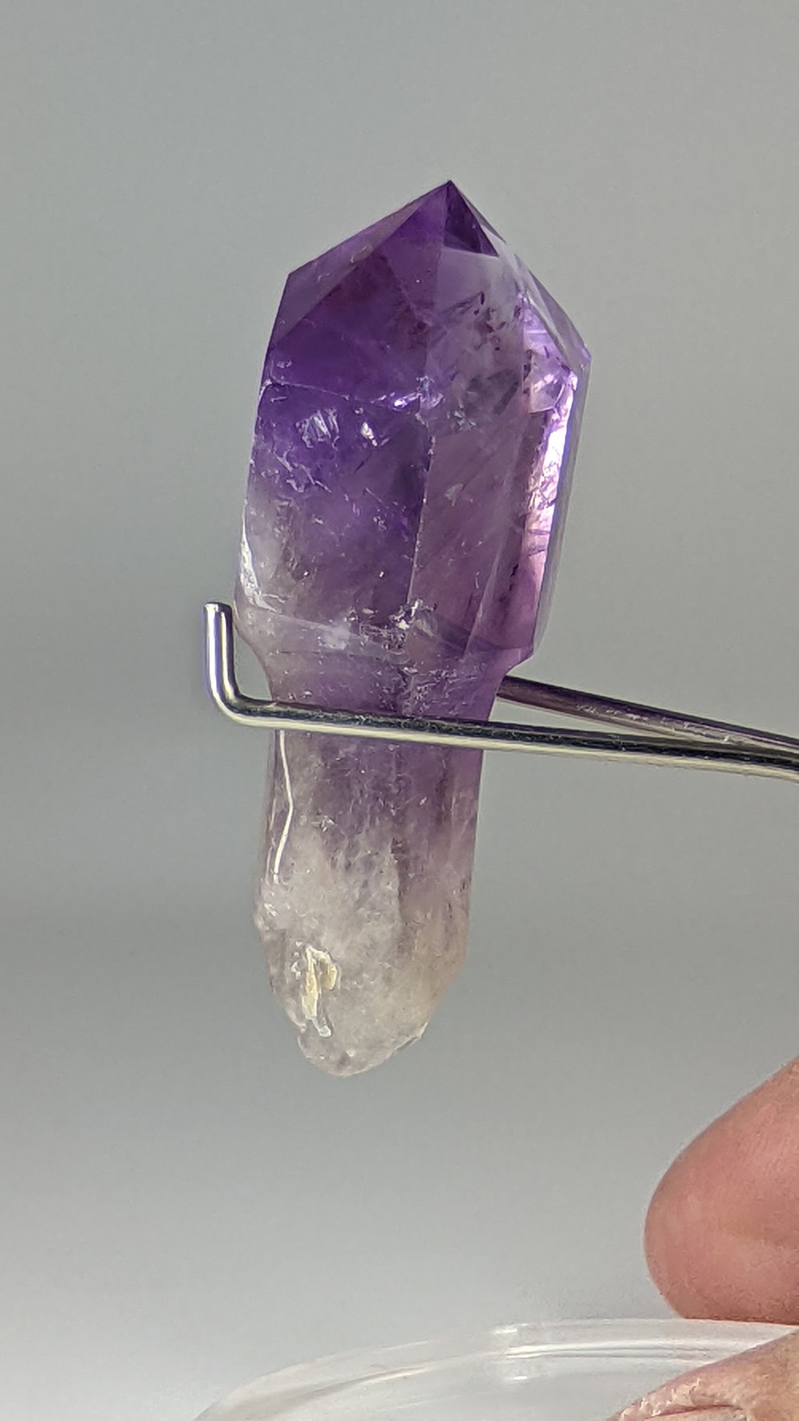 Amethyst Crystal Stone Dragon Tooth Protection Intuition - Etsy