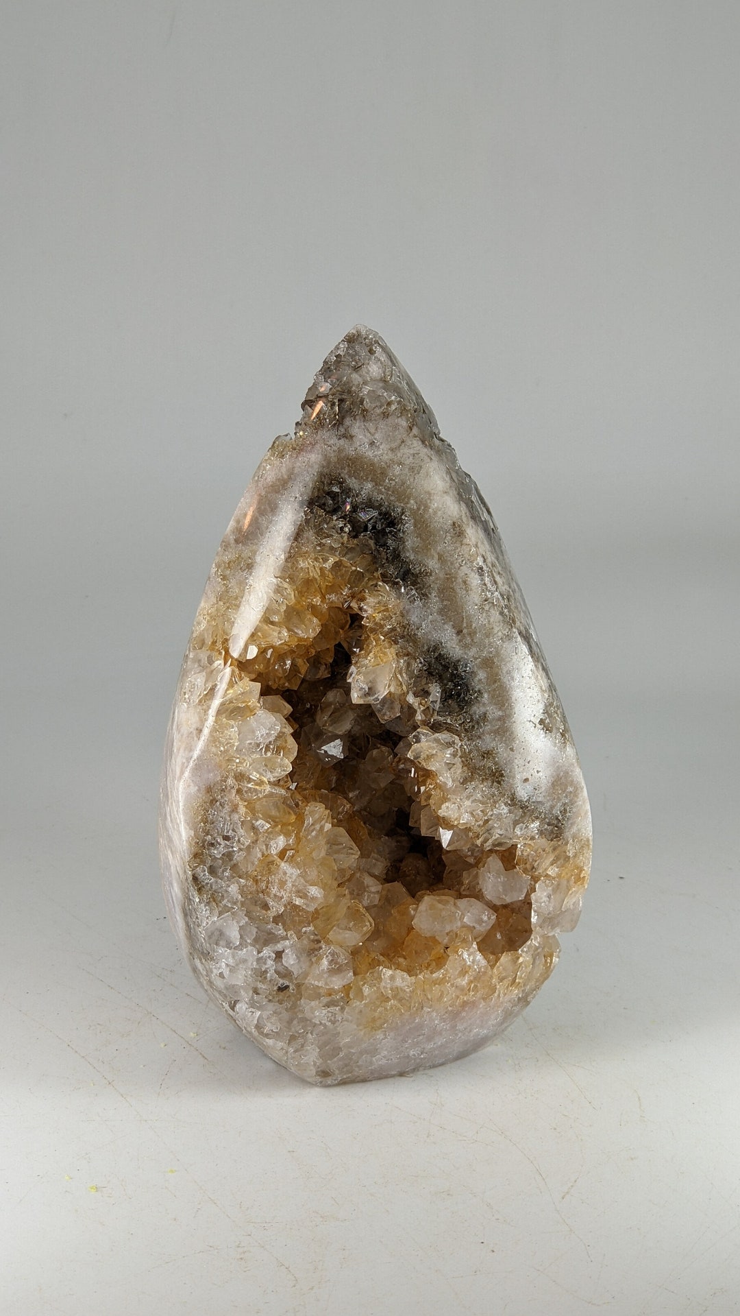 Pink Amethyst Stone Crystal Cluster Crystals Druse Druzy Flame Sparkle ...