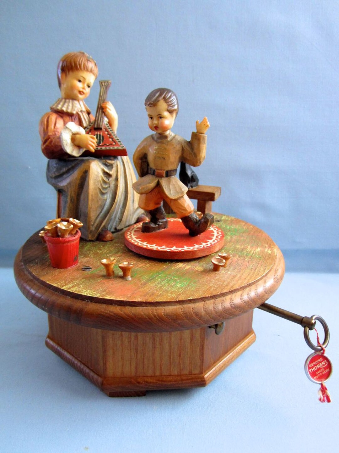 Lara's Theme Large Anri Music Box Thorens 28 Note Hand Carved Wood - Etsy