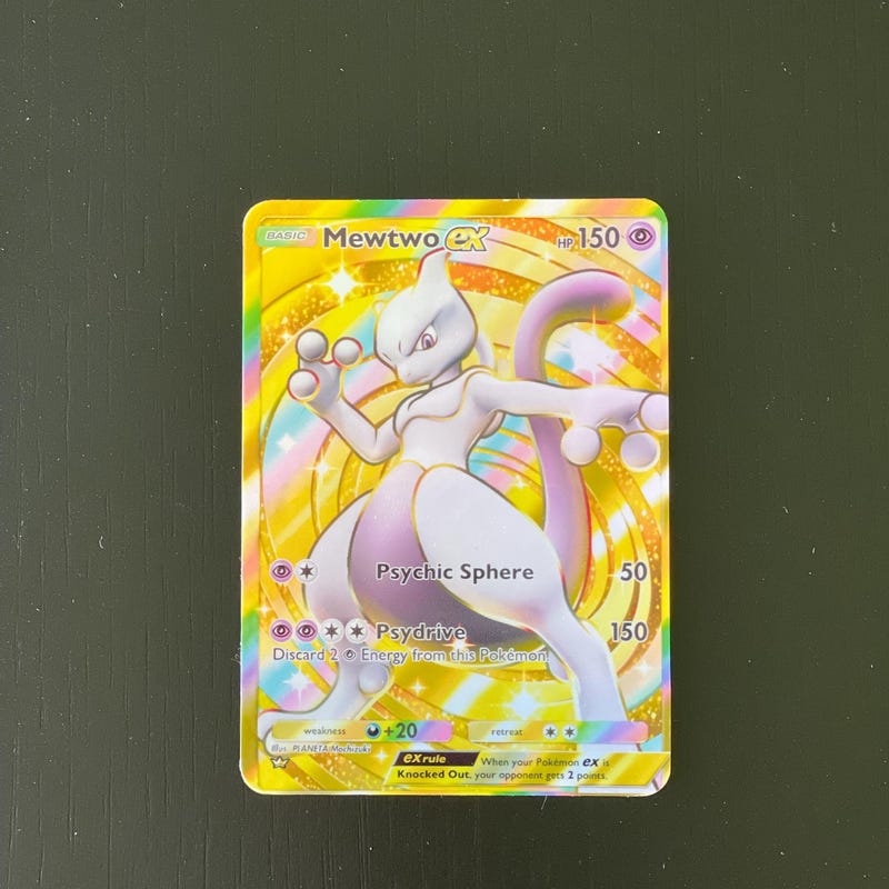 Mewtwo Vmax - Etsy