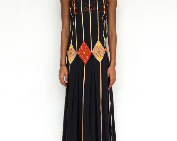 Ultra Cool 1970's Josefa Bohemian Festival Dress - Etsy