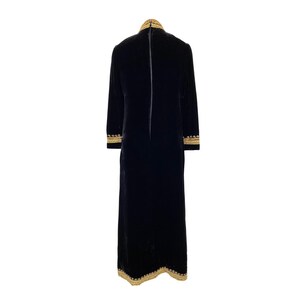 Vtg Vintage 60s Sara Fredricks High End Hand Beaded Crushed Black ...