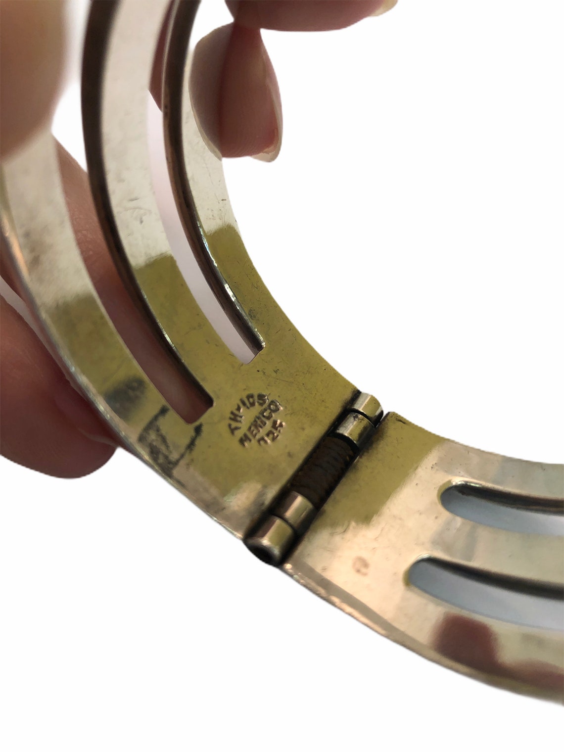 Vintage VTG Sterling Silver Clamp Cuff Bracelet Jewelry - Etsy