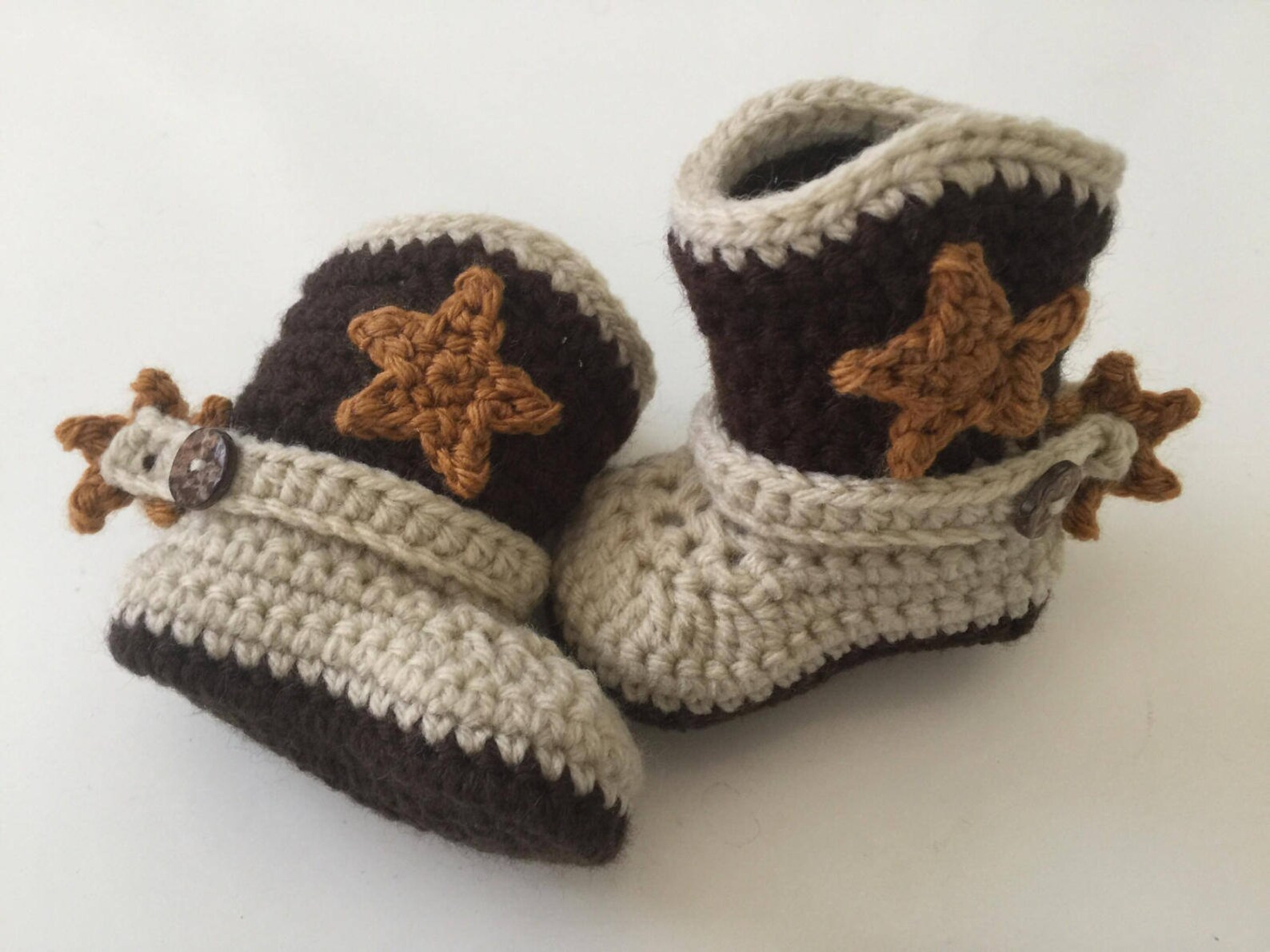 Baby Cowboy Boots,baby Boy Boots, Newborn Cowboy Boots, Crochet Cowboy ...