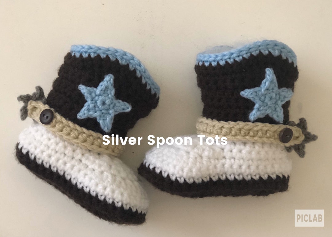 Baby Cowboy Boots, Baby Boots, Boy Cowboy Boots, Knit,crochet Cowgirl ...