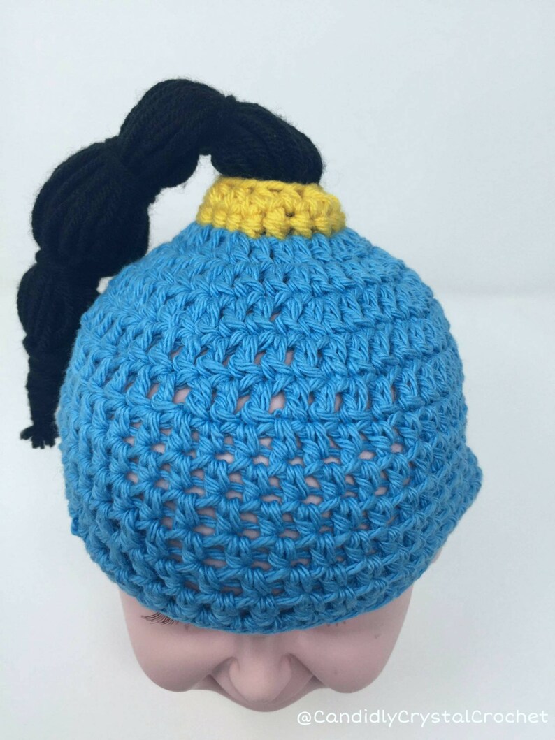 Blue Genie aladdin Crochet Hat Character Hat Gag Hat - Etsy