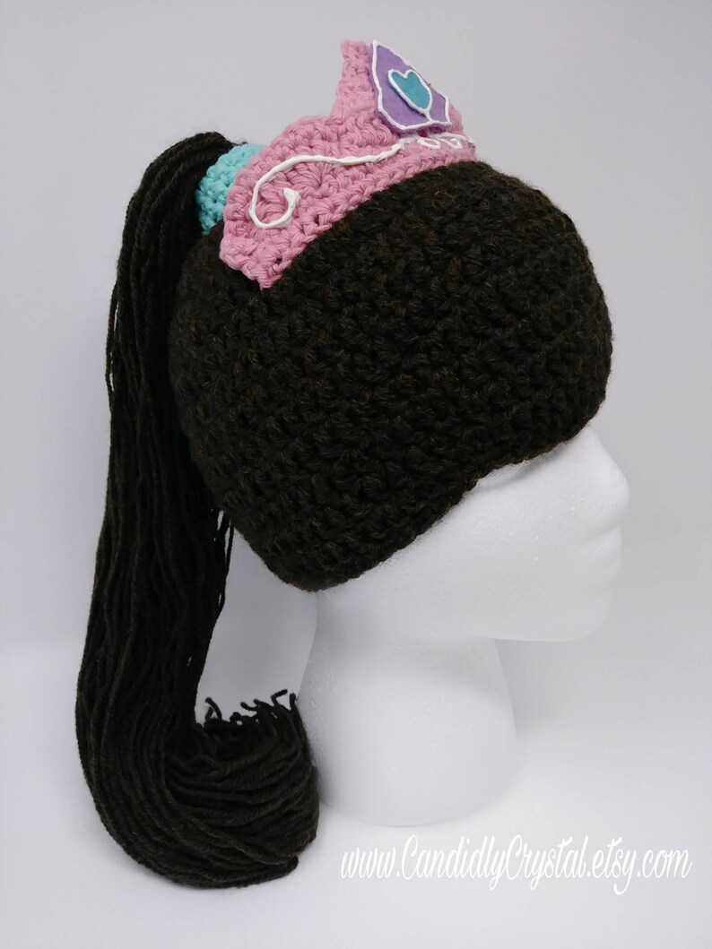 Nella the Princess Knight Ponytail Hat | Etsy
